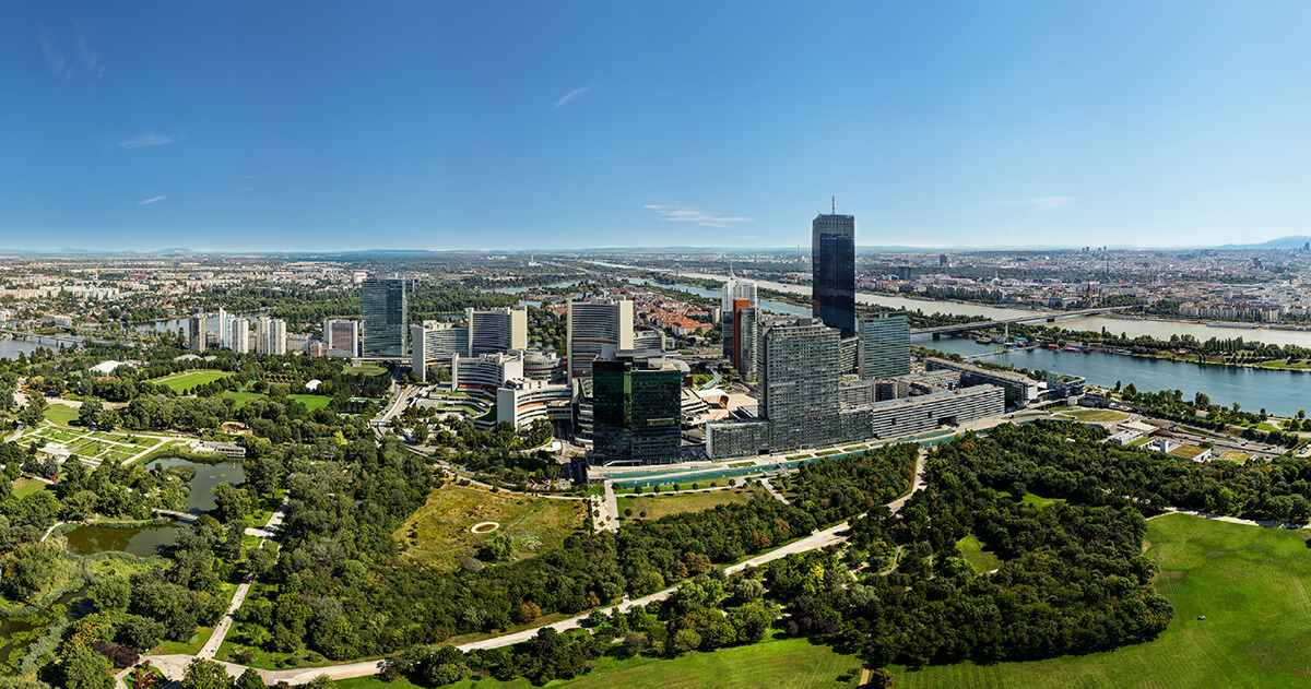 Observation Deck at the Danube Tower – 360° View Over Vienna