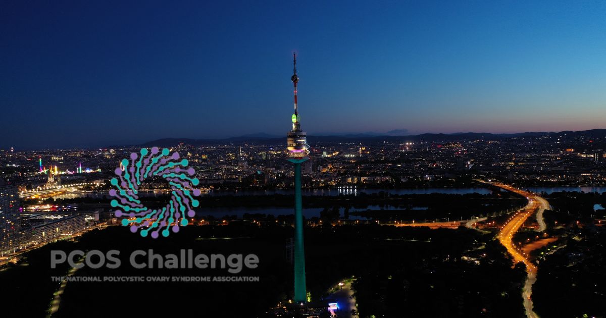 Donauturm Illuminates Blue: Vienna Raises Awareness for PCOS